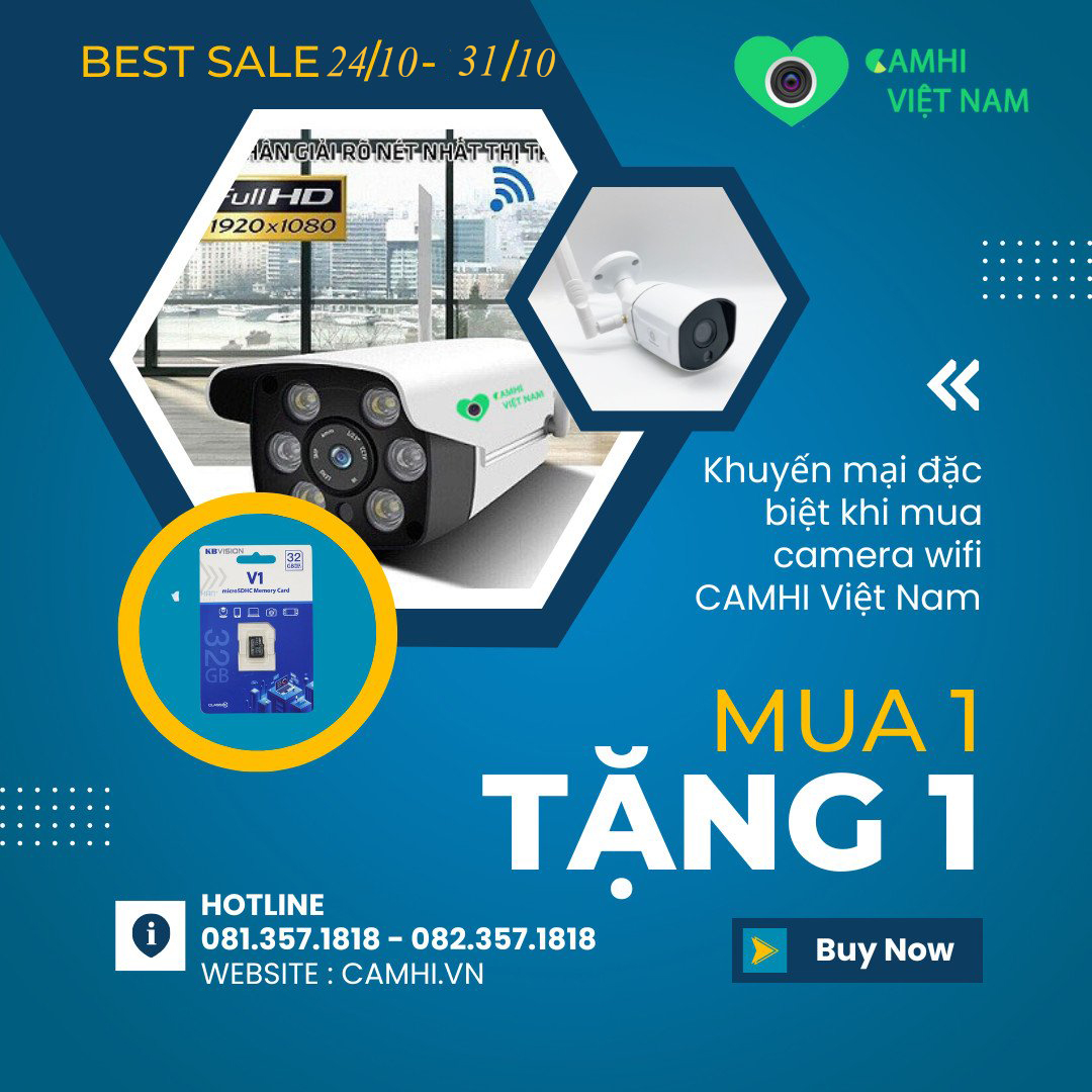 CHƯƠNG TRÌNH TRI ÂN KHÁCH HÀNG THÂN THIẾT THÁNG 10 | Camera Camhi